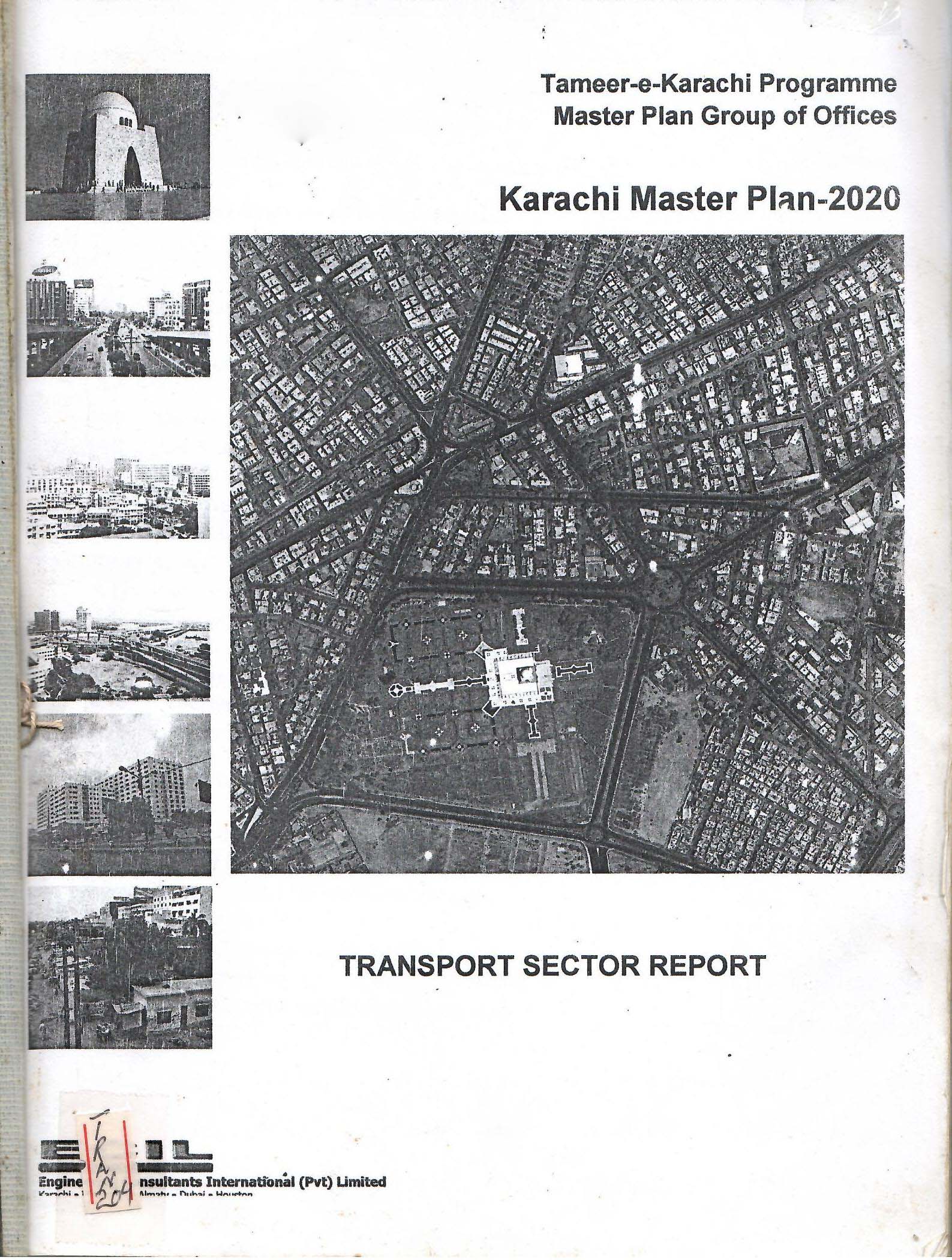 Transport Sector Report – Master Plan 2020