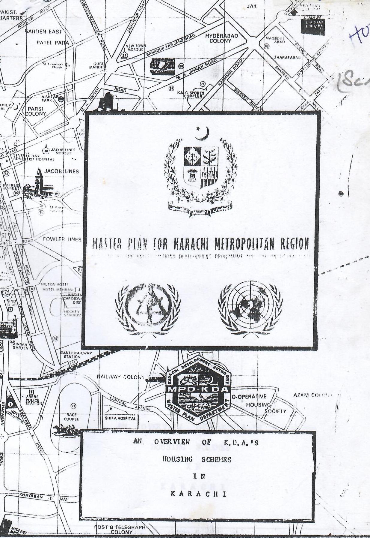 KDA Housing Schemes Overview – 1984